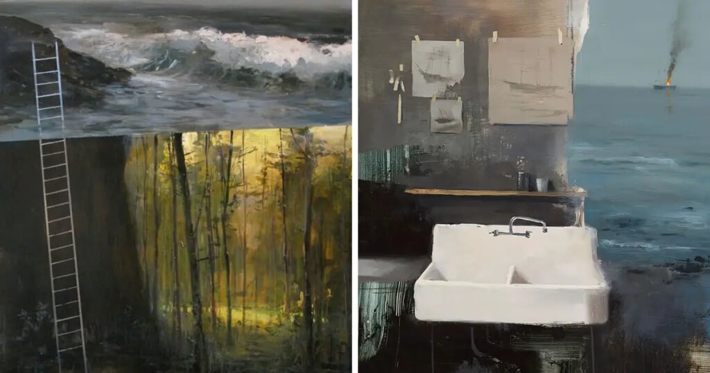 Artist Jeremy Miranda Creates Beautiful Acrylic Paintings Of Landscapes ...